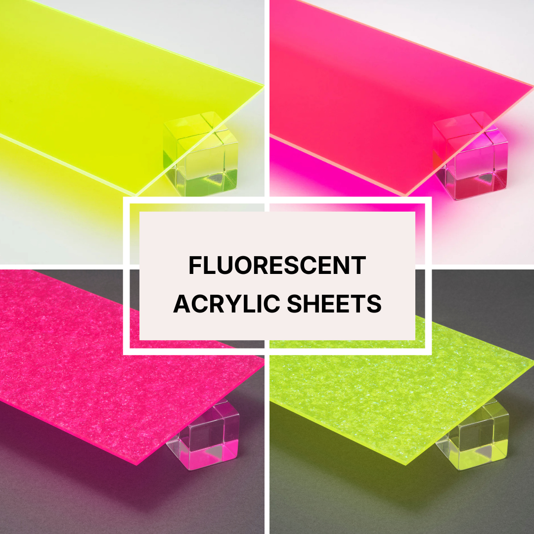 Fluorescent Cast Acrylic Sheets | Neon Plexiglass | Canal Plastics ...