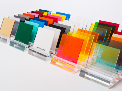 Transparent Color Cast Acrylic Sheet Tinted Plexiglass Canal Plastics ...