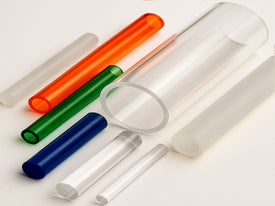 Clear & Frosted Acrylic Tubes | Canal Plastics Center
