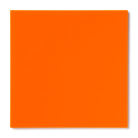 Orange Opaque Acrylic Plexiglass Sheet | Canal Plastics Center