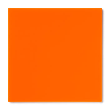 Orange Opaque Acrylic Plexiglass Sheet | Canal Plastics Center