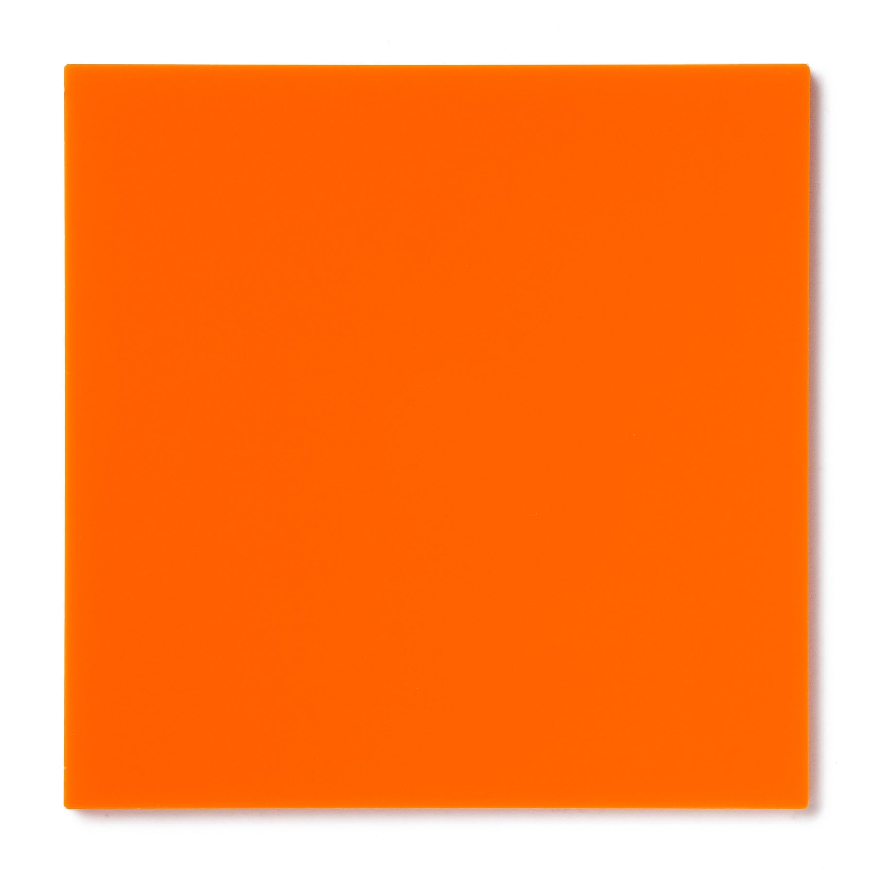 Orange Opaque Acrylic Plexiglass Sheet – Canal Plastics Center