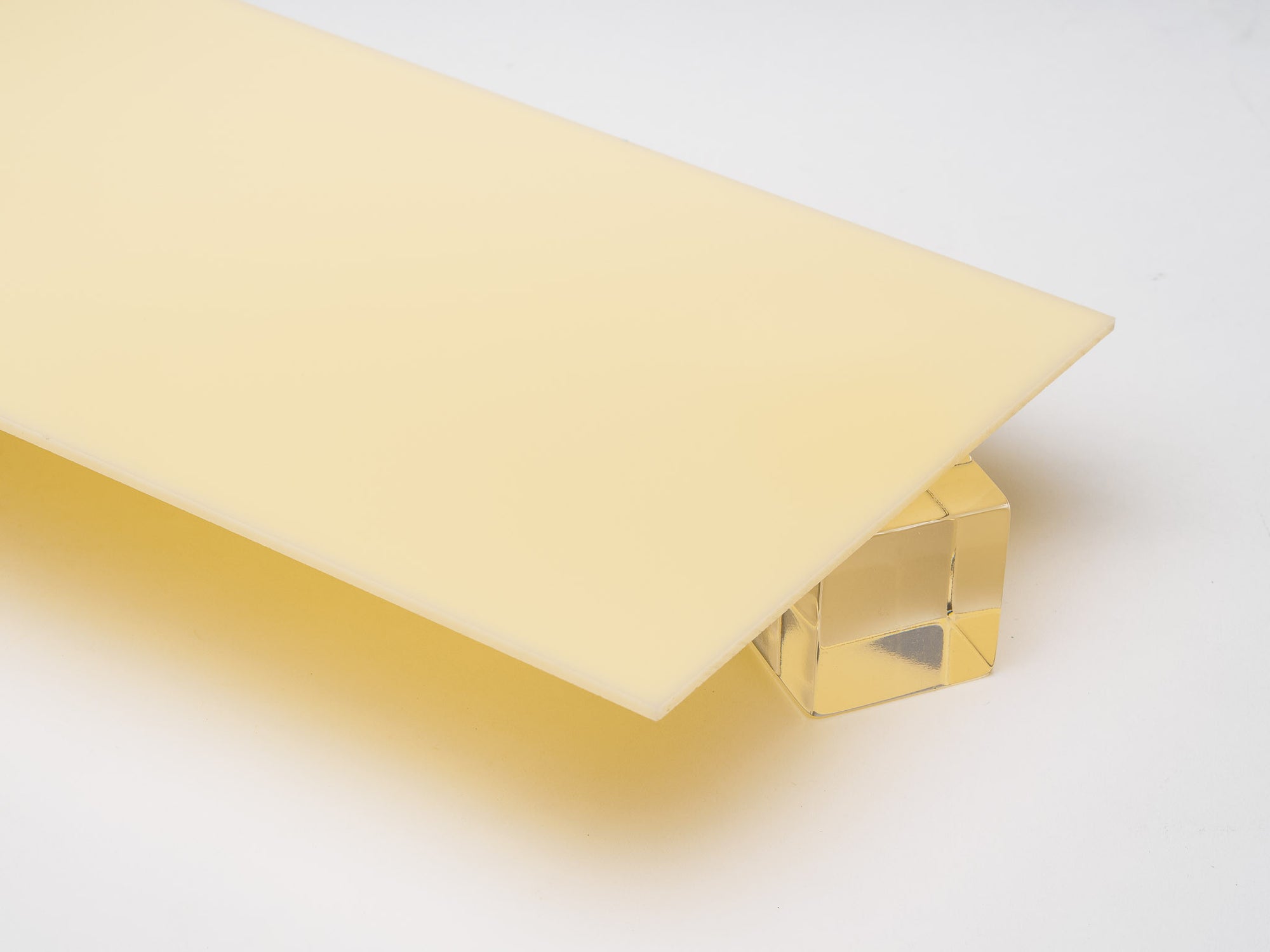 Ivory Opaque Acrylic Plexiglass Sheet | Canal Plastics Center