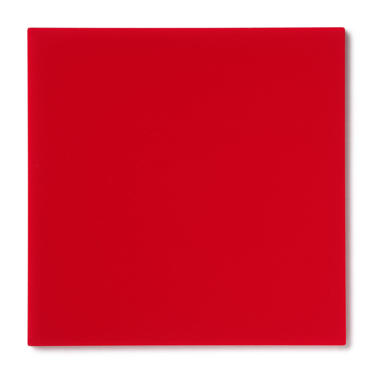 Red Opaque Acrylic Plexiglass Sheet | Canal Plastics Center
