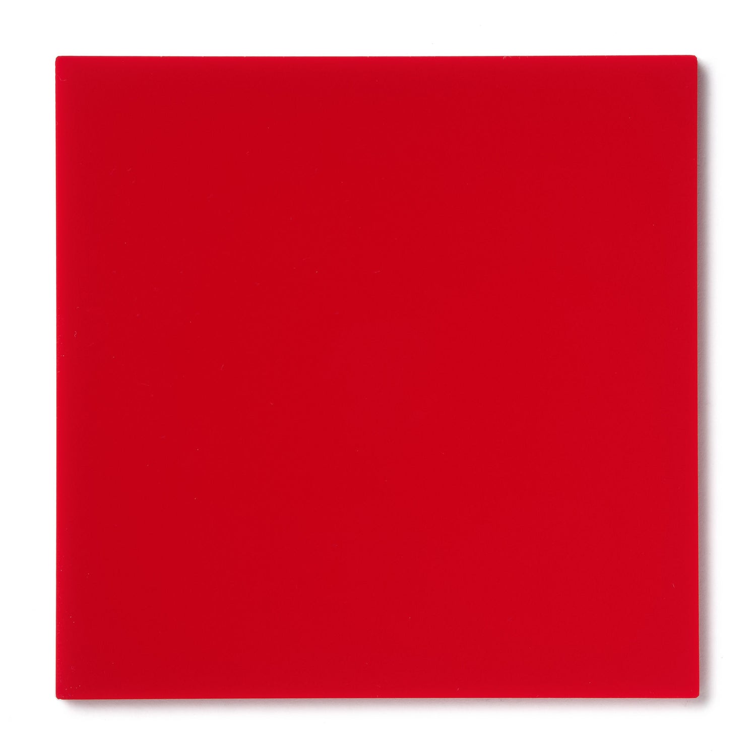 Red Opaque Acrylic Plexiglass Sheet | Canal Plastics Center