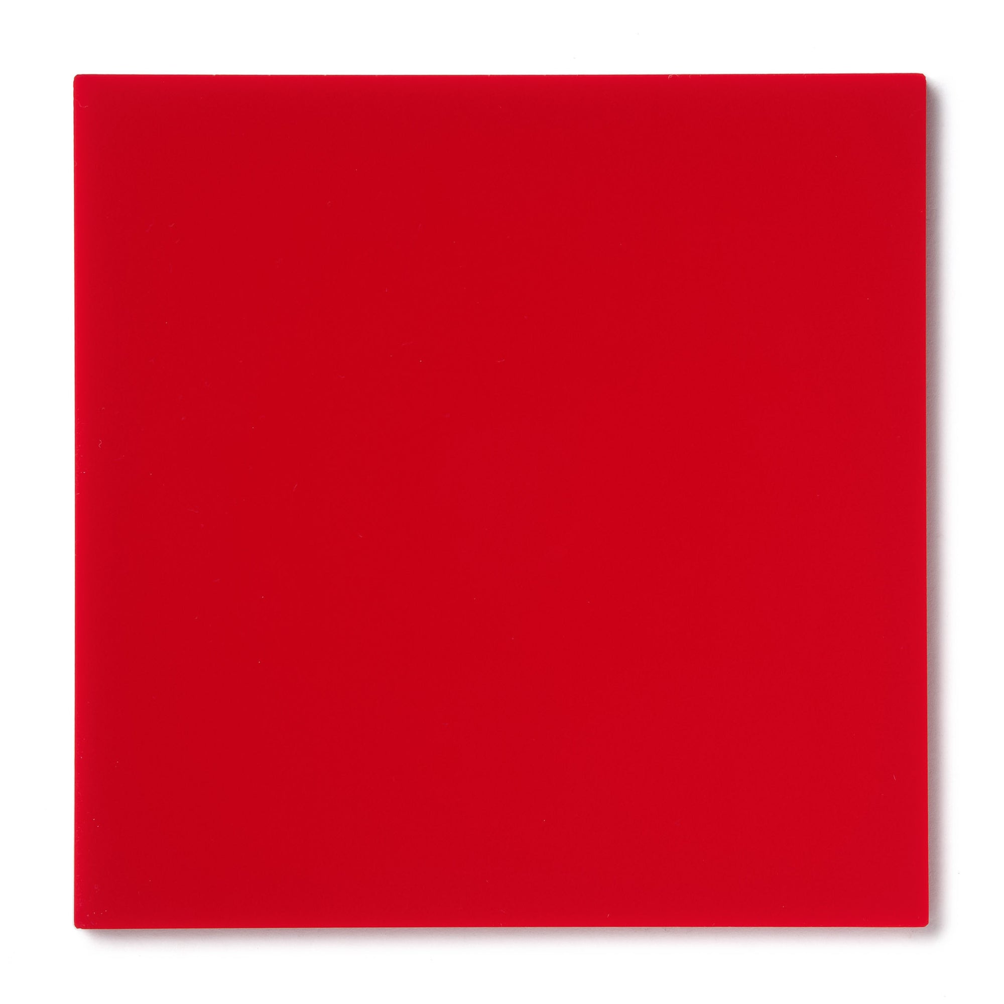 Red Opaque Acrylic Plexiglass Sheet | Canal Plastics Center