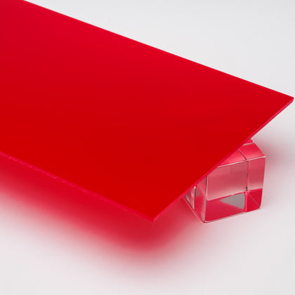 Red Translucent Acrylic Plexiglass Sheet – Canal Plastics Center