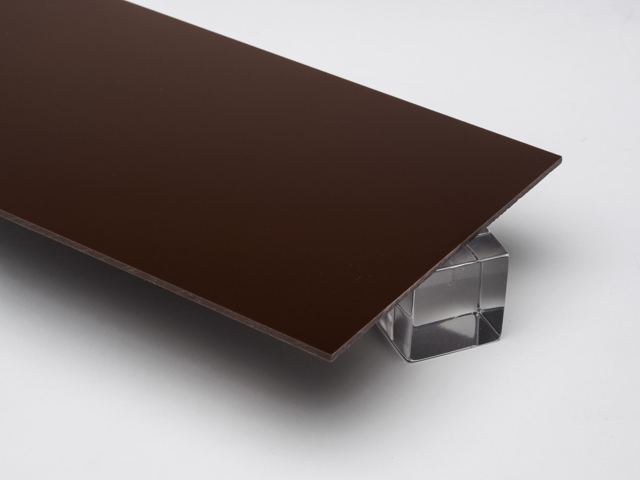 Brown Opaque Acrylic Plexiglass Sheet | Canal Plastics Center