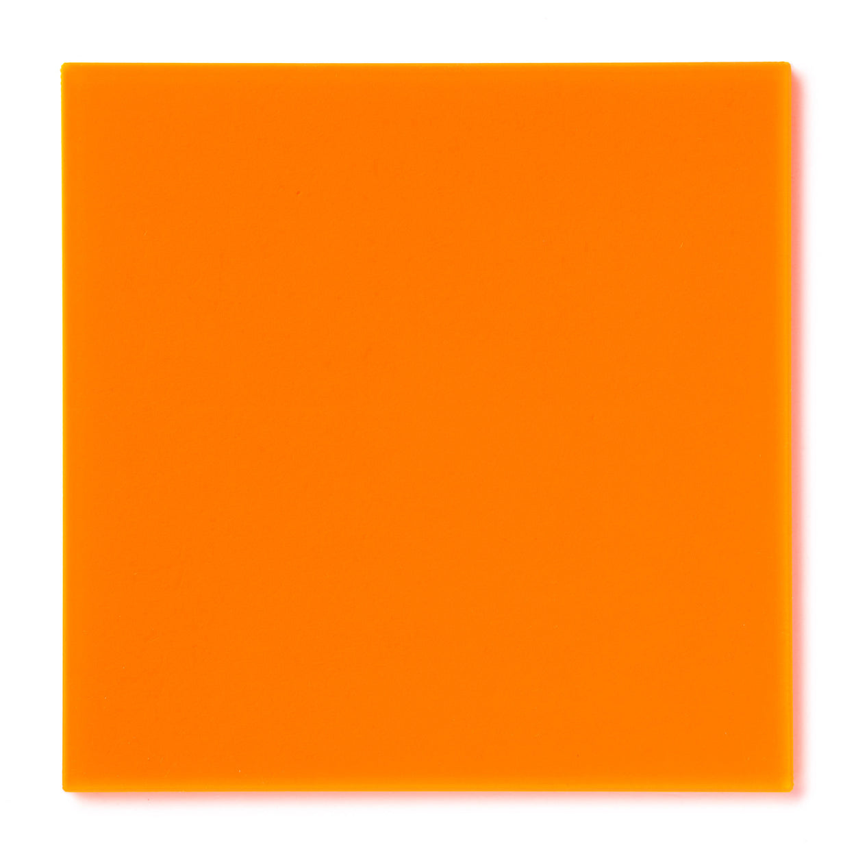 Orange Fluorescent Acrylic Plexiglass Sheet | Canal Plastics Center