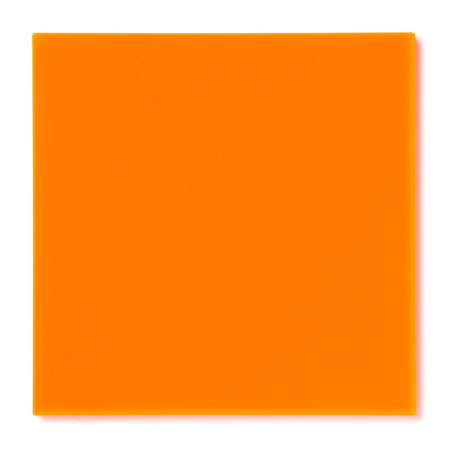 Orange Fluorescent Acrylic Plexiglass Sheet | Canal Plastics Center