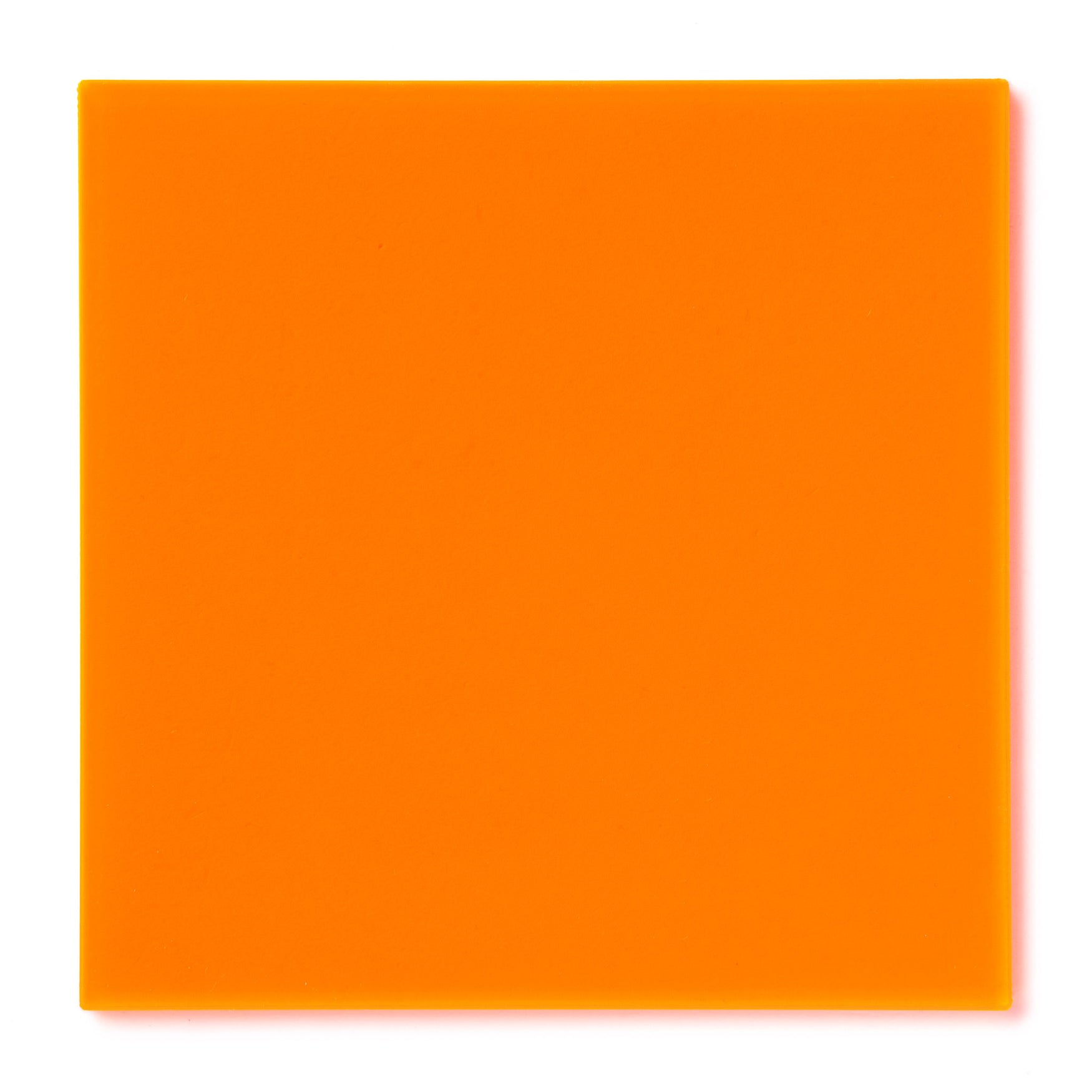 Orange Fluorescent Acrylic Plexiglass Sheet | Canal Plastics Center
