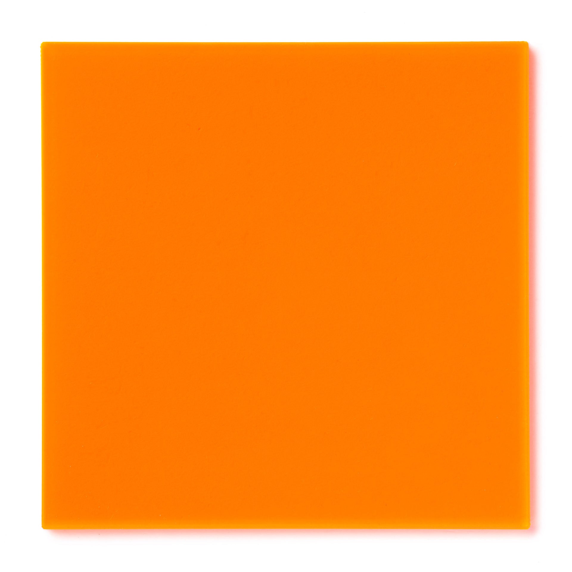 Orange Fluorescent Acrylic Plexiglass Sheet | Canal Plastics Center