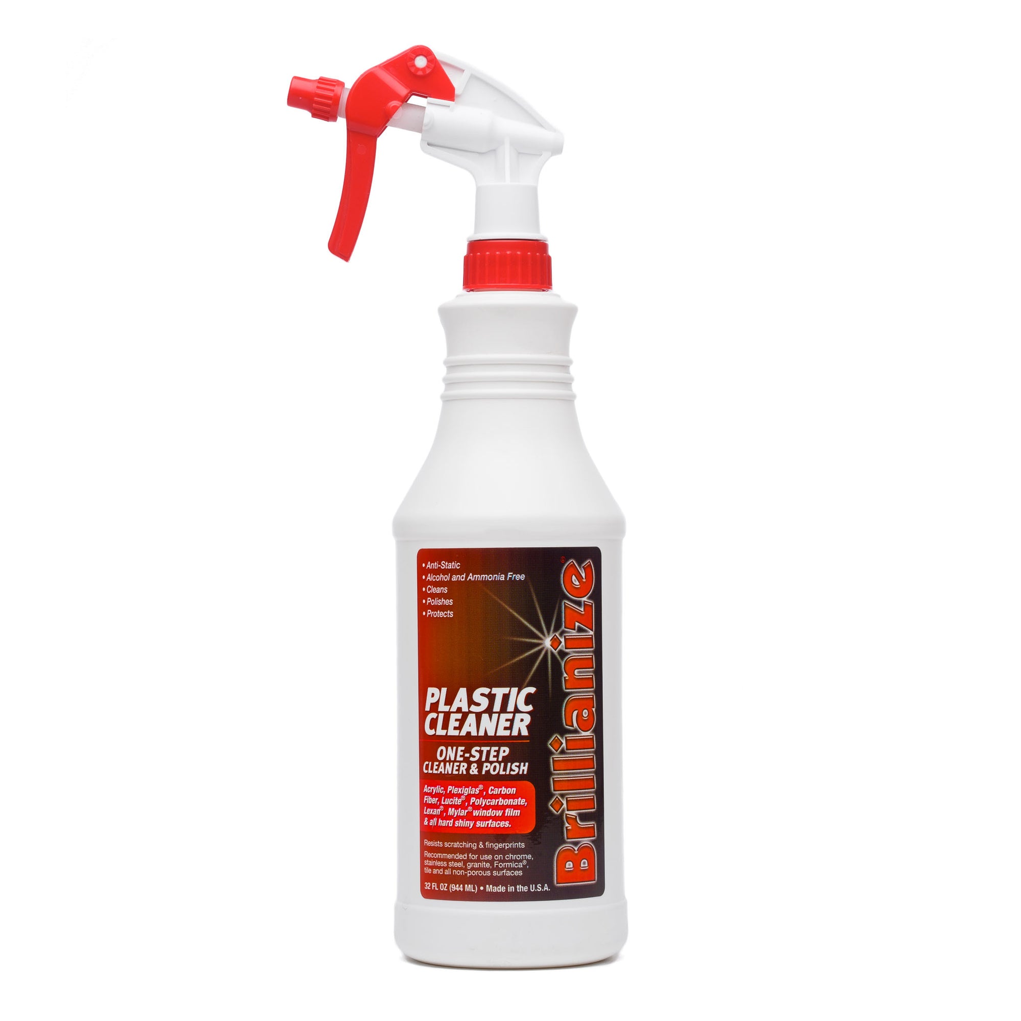 Brillianize Plastic Cleaner | Canal Plastics Center