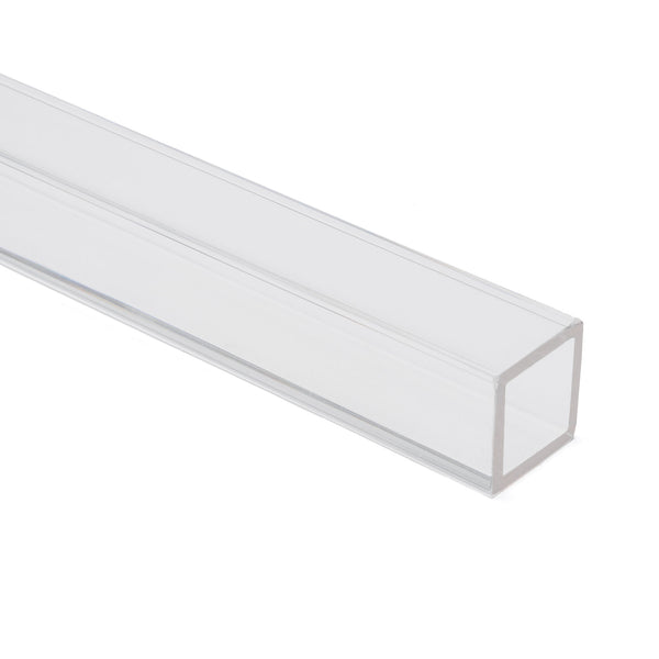 Clear Colorless Acrylic Square Tube – Canal Plastics Center