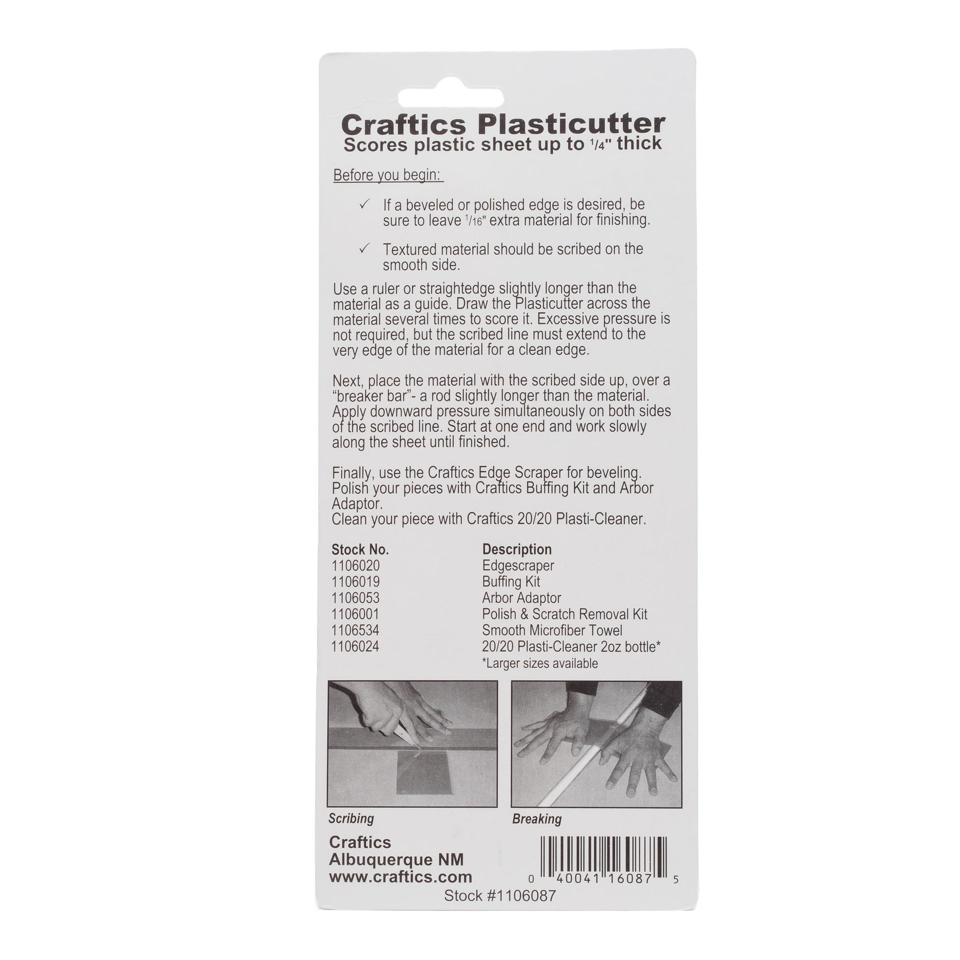 Craftics Plasticutter | Canal Plastics Center