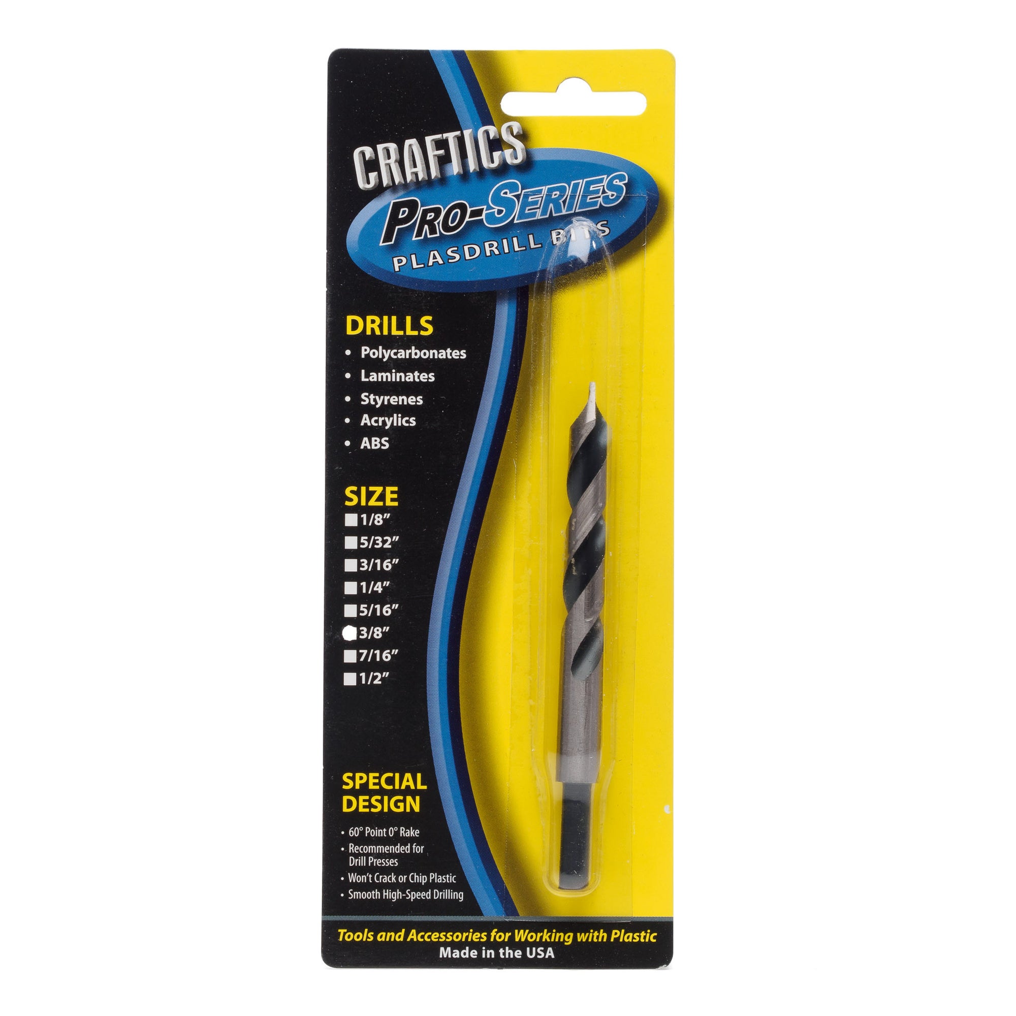Craftics Pro-Series Plastic Drill Bit | Canal Plastics Center