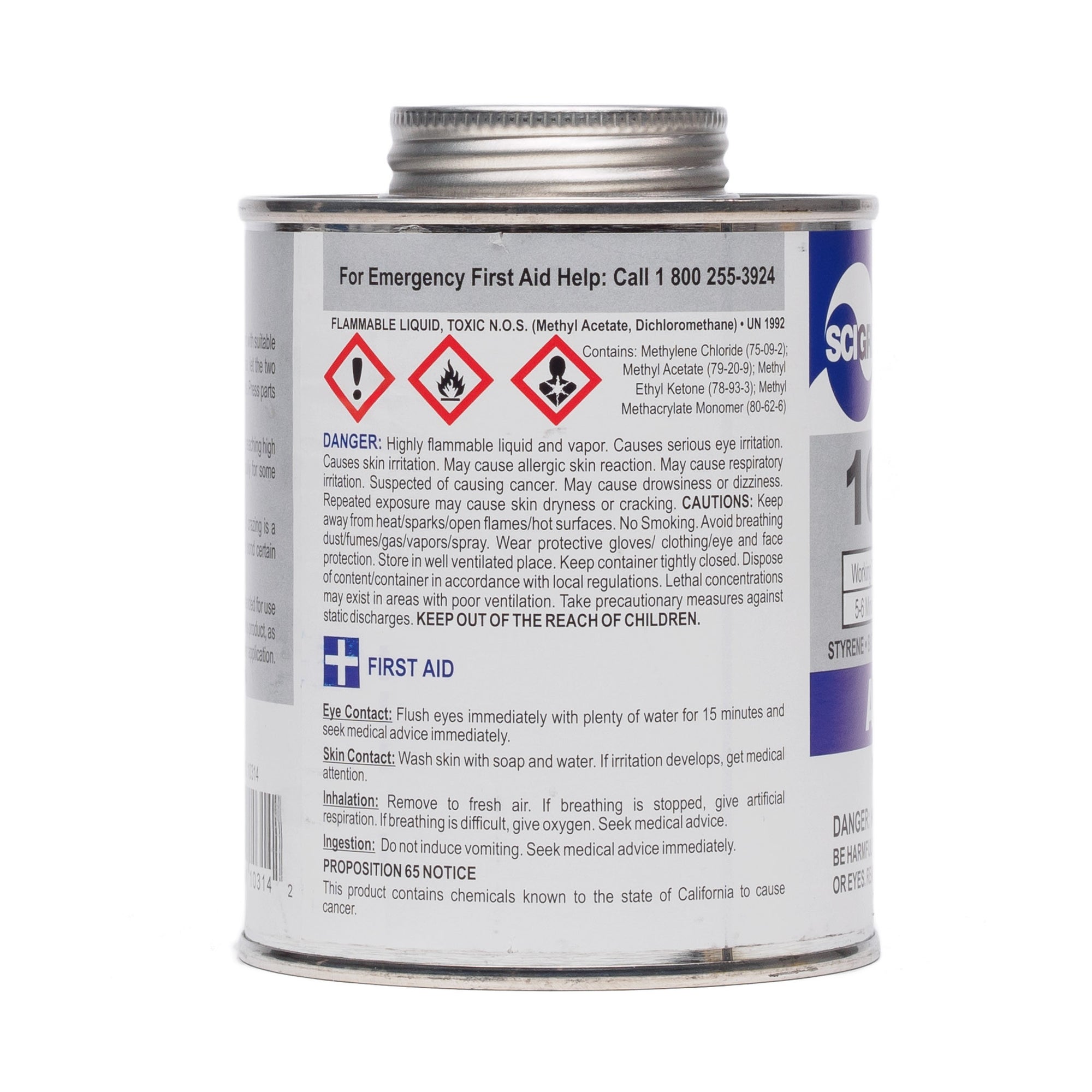 IPS Sci-Grip 16 Acrylic Solvent Cement | Canal Plastics Center