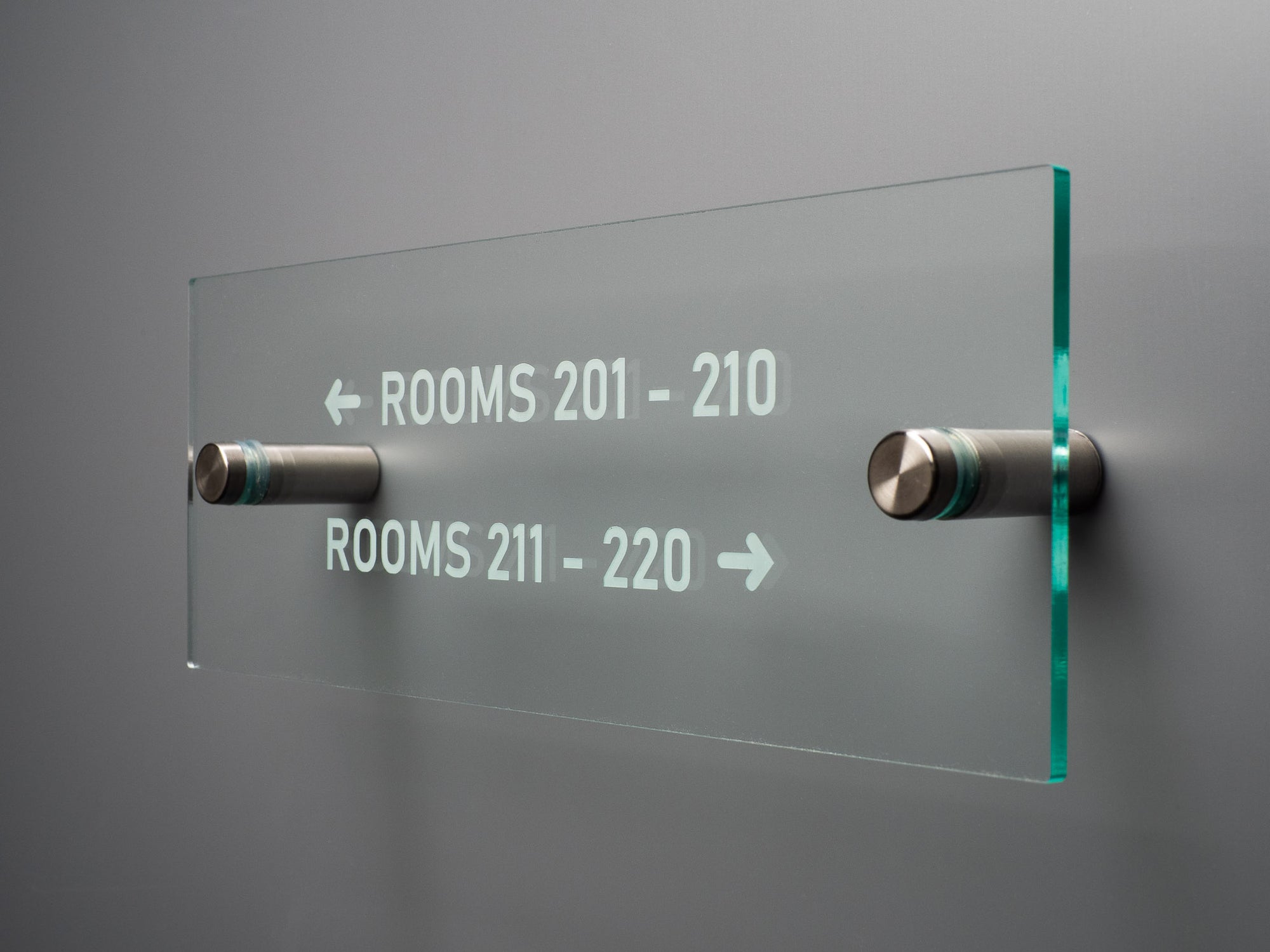 Stainless Steel Sign Standoffs | Canal Plastics | Canal Plastics Center